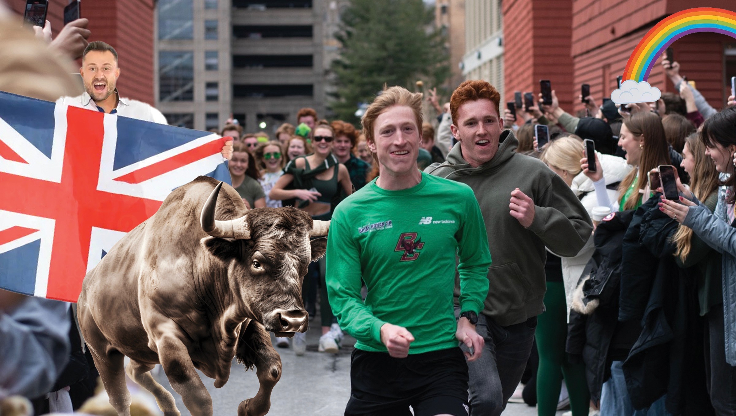 Local Royalist Turns Ginger Run into Running of the Bulls | The New ...