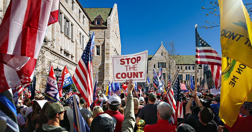 Stop The Count: BC Republicans Protest Finite Probability Midterm | The ...
